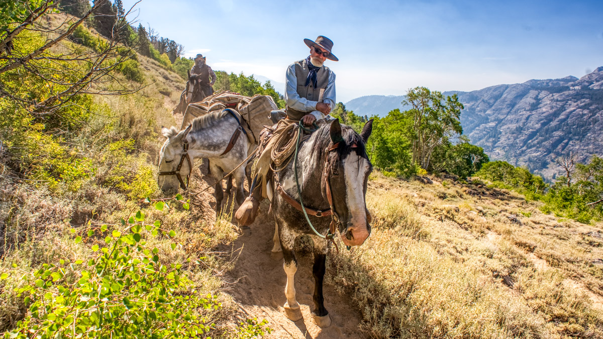 Cowboy on the Pacific Crest Trail - September 2015